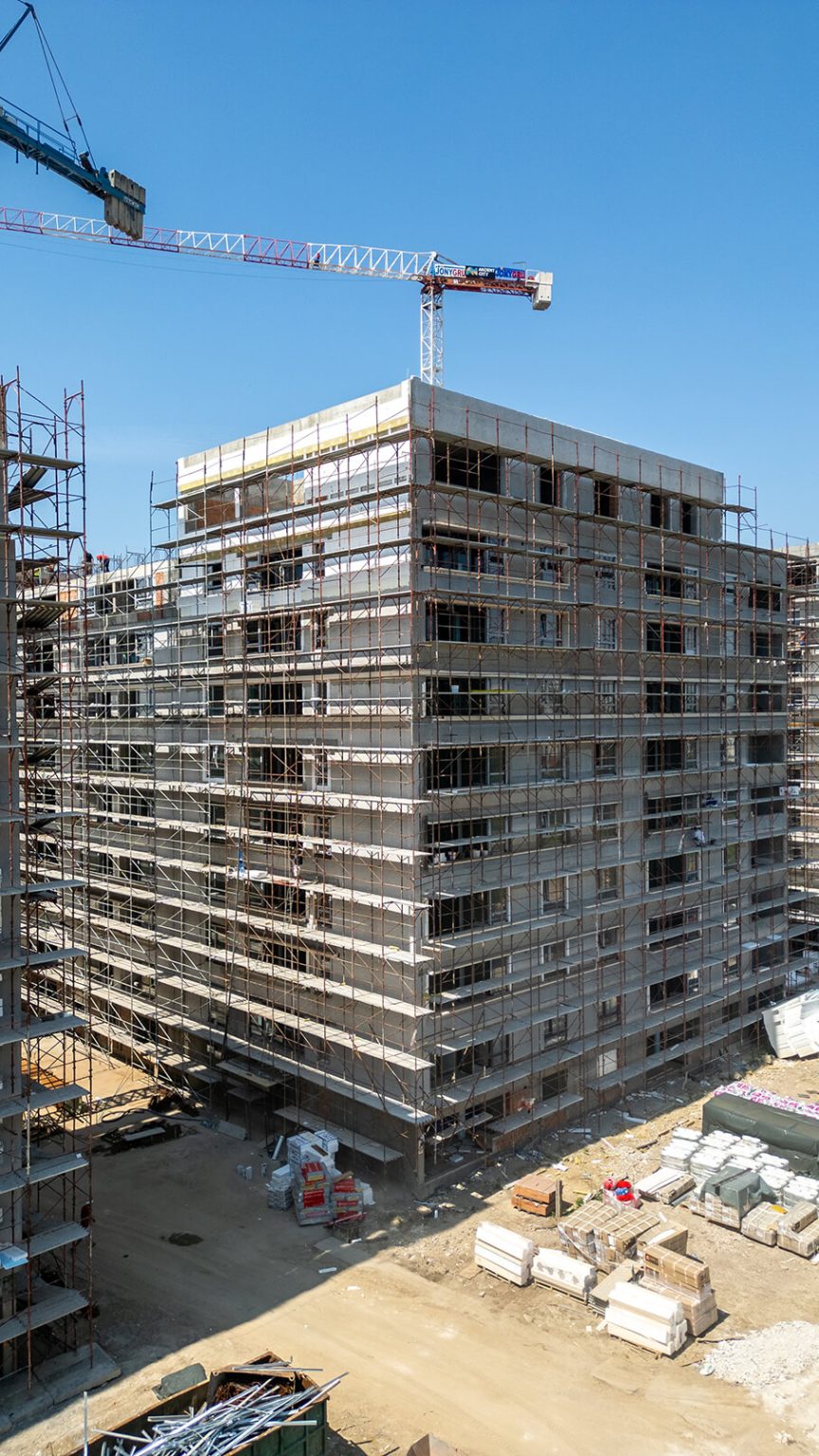 Stadiu lucrări - Akcent City Bucureștii Noi